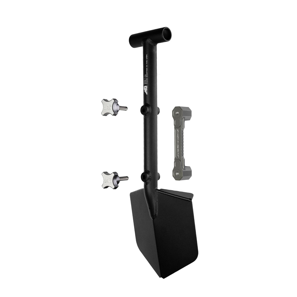 Shovel / Mount Combo - Black Mini Shovel / Grey SSM with Knobs ...