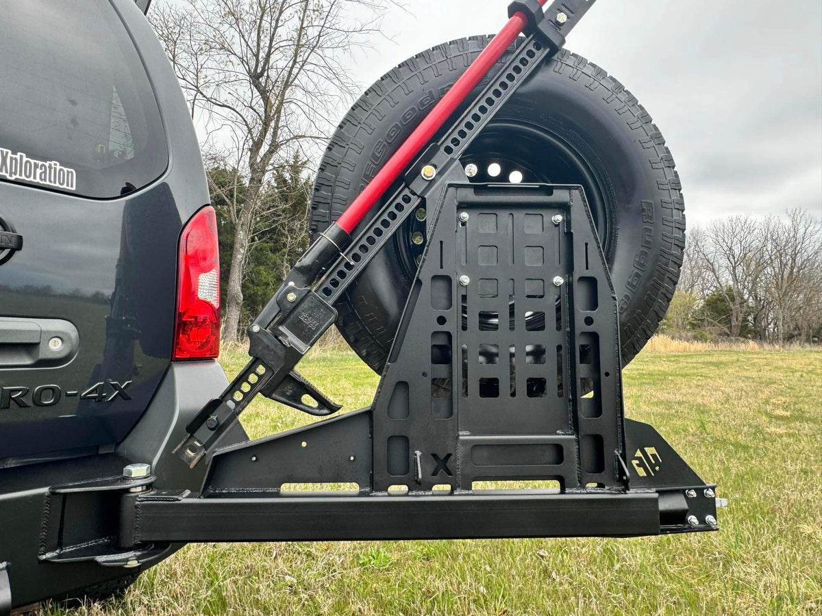 2005 - 2015 Nissan Xterra Rear Bumper Steel - with Swing Arm ...