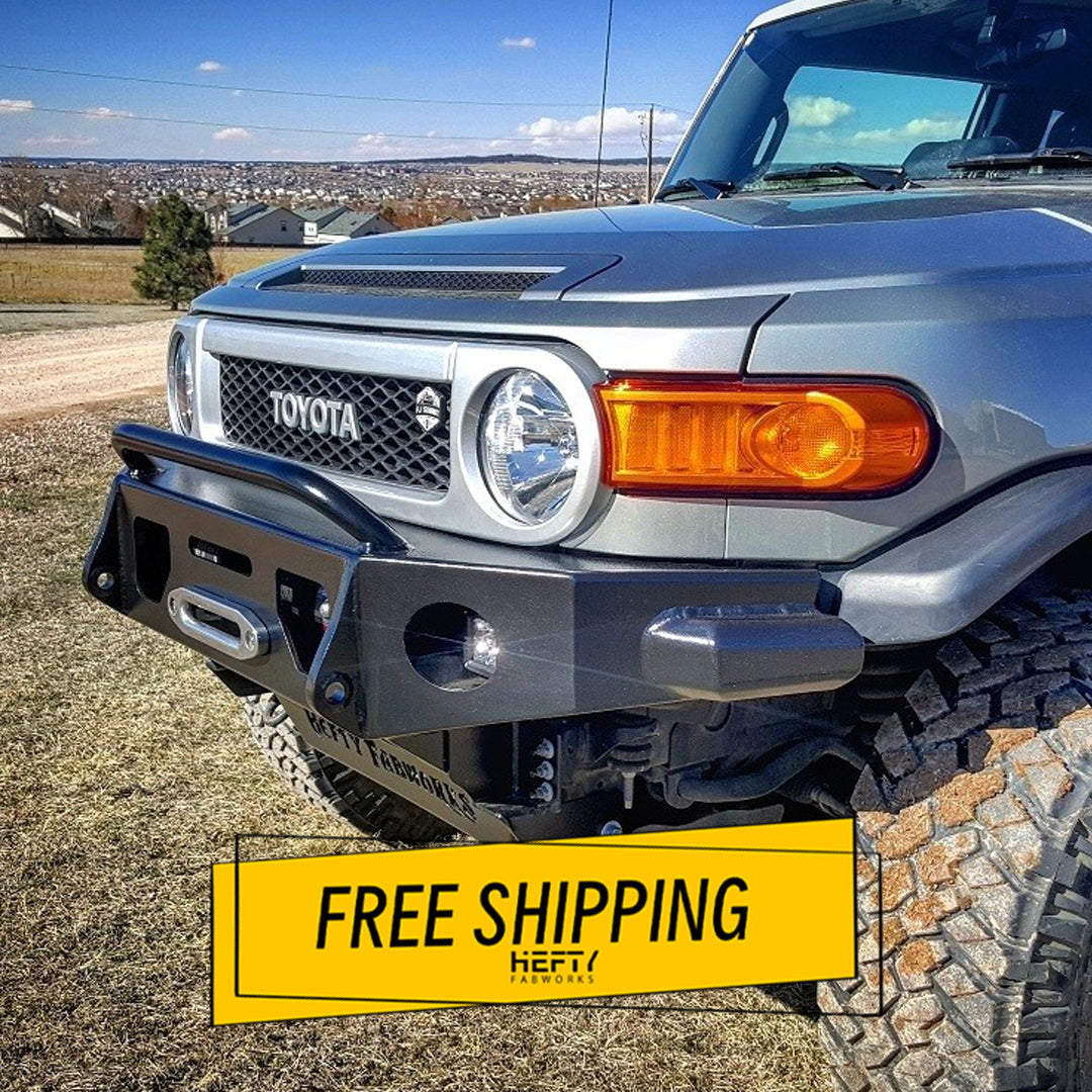 FJ Cruiser Aluminum Front Bumper – HeftyFabworks