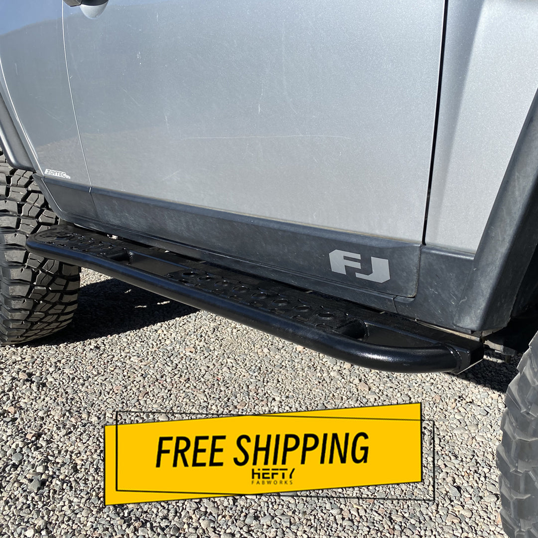 FJ Cruiser Rock Sliders – HeftyFabworks