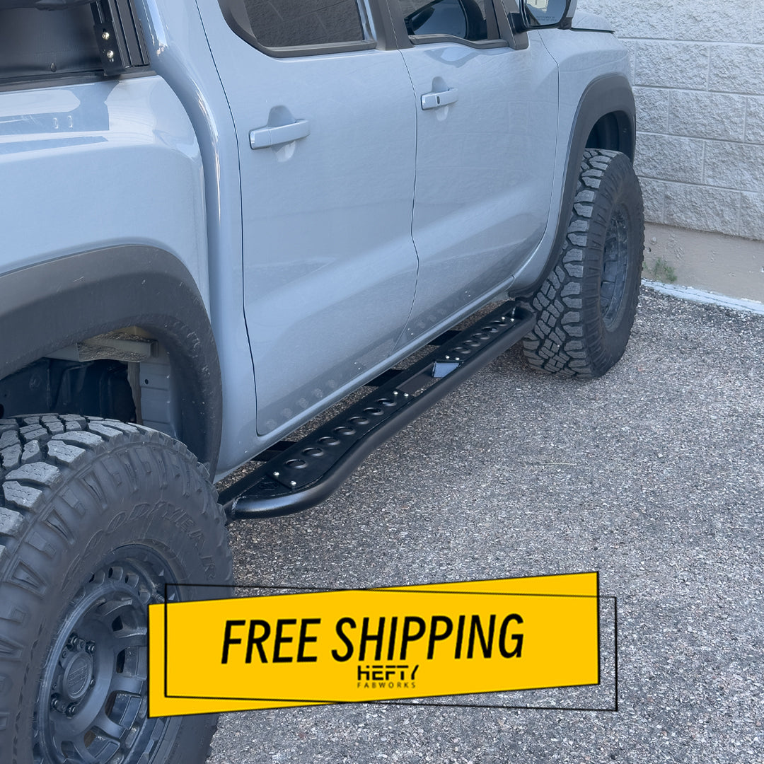 2022+ Nissan Frontier Rock Sliders – HeftyFabworks