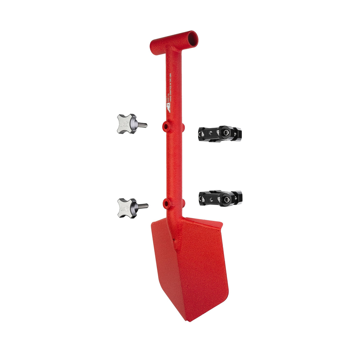 Shovel / Mount Combo - Red Mini Shovel / Black UMD with Knobs ...