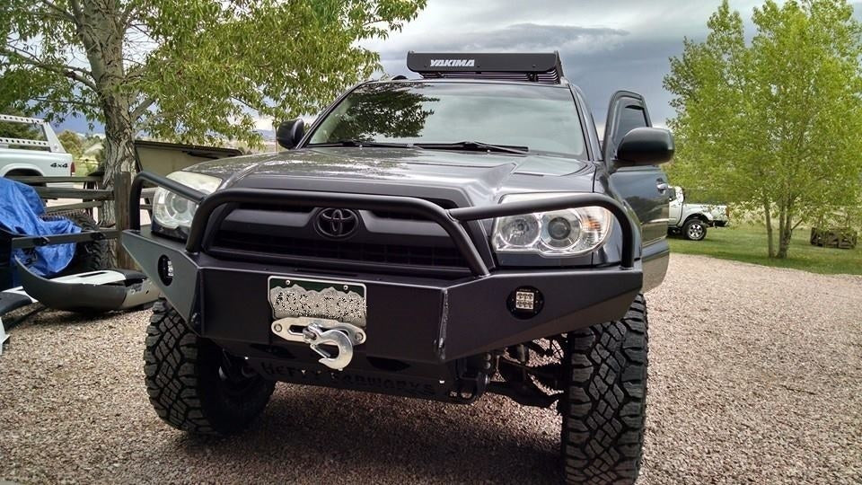 2003 - 2009 4Runner Front Bumper - Steel – HeftyFabworks