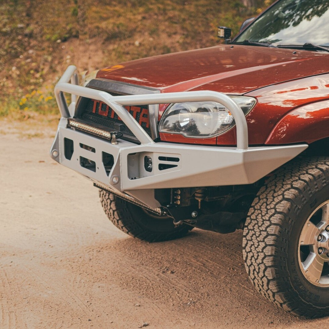 '03-'09 4Runner Front Bumper - Aluminum Full Guard – HeftyFabworks